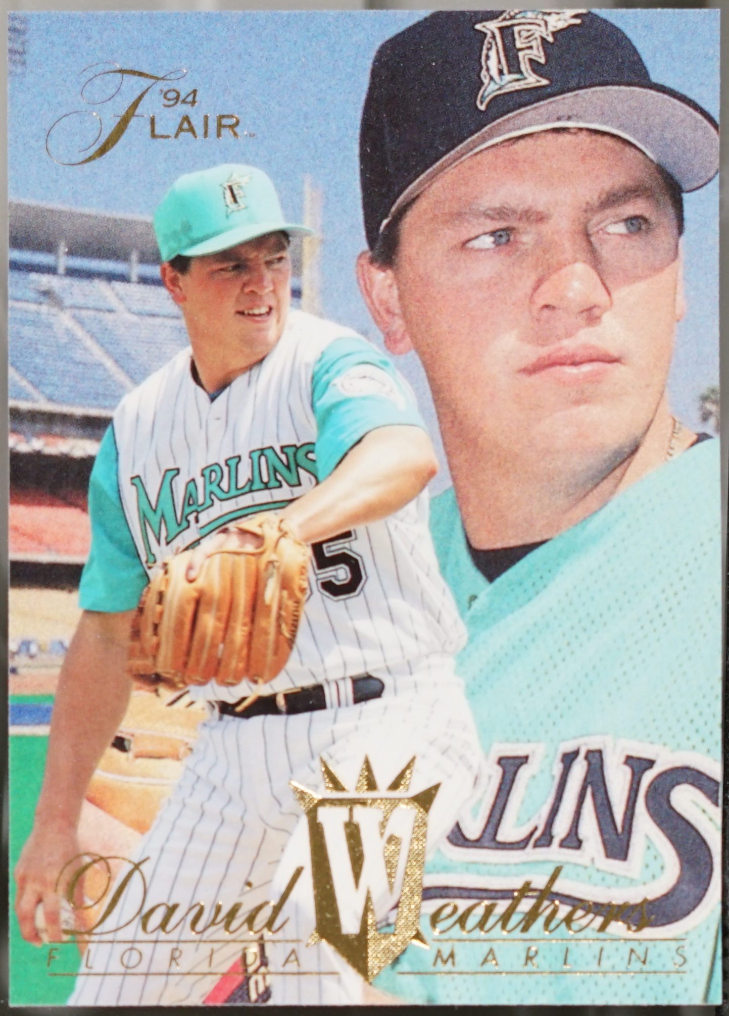 1994 Flair #167 David Weathers Baseball EX | eBay