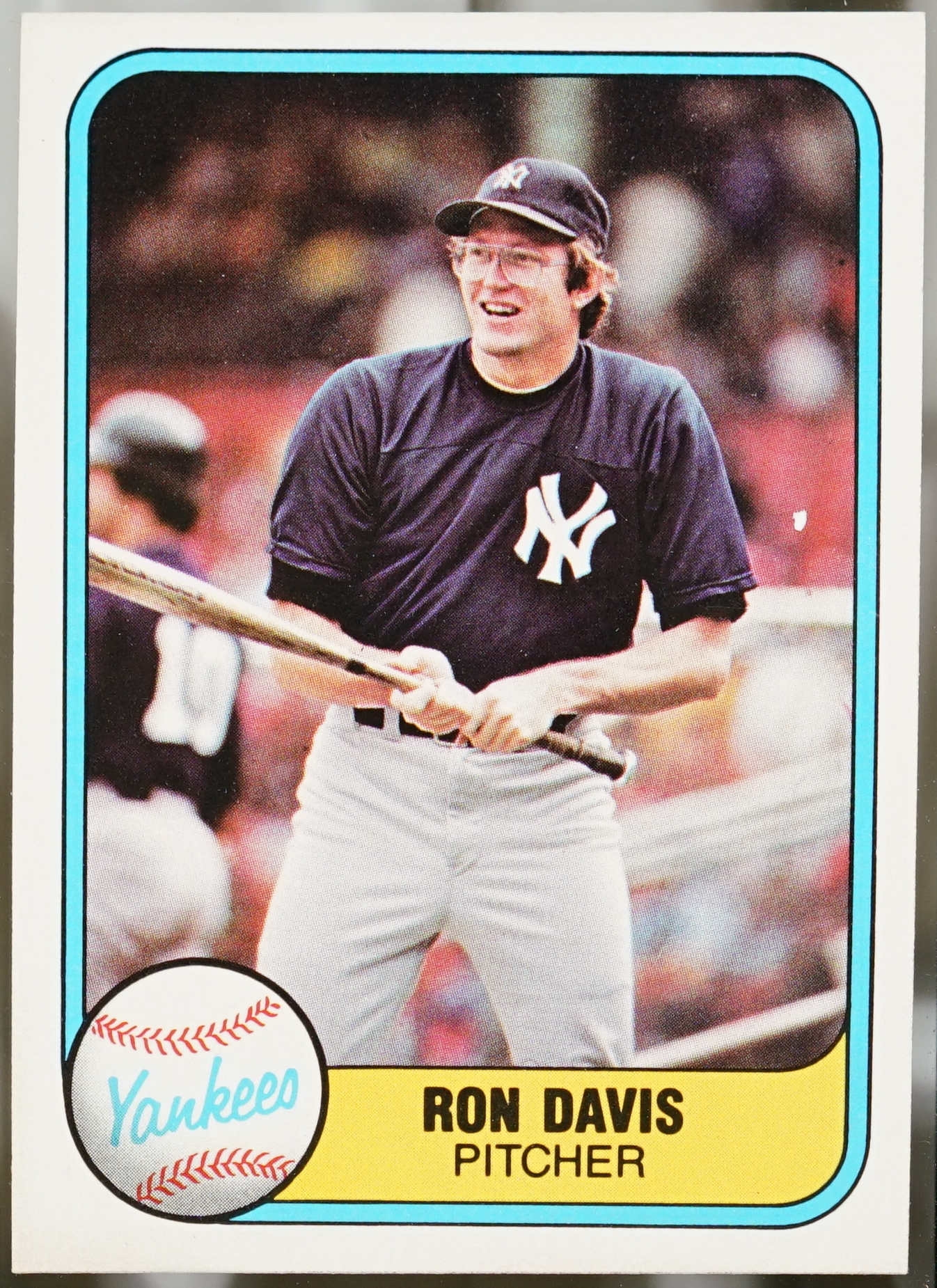 1981 Fleer #86 Ron Davis Baseball NM | eBay
